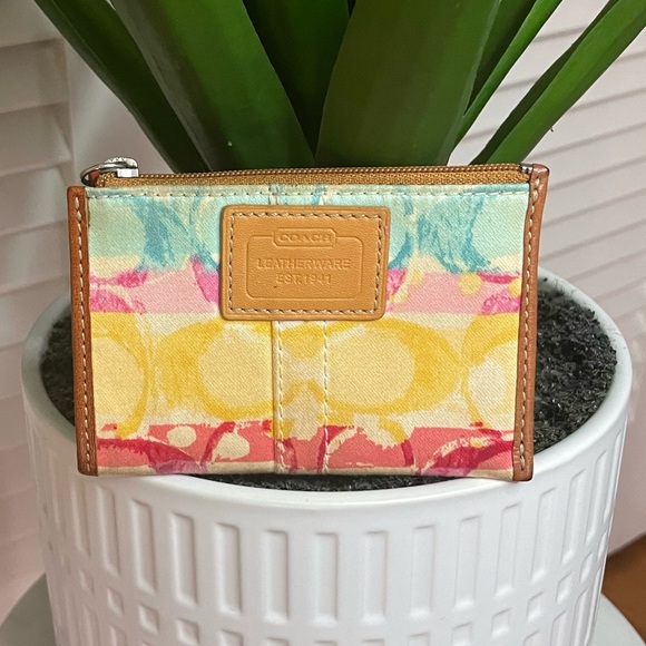 Coach | Bags | Coach Patchwork Small Coin Purse | Poshmark